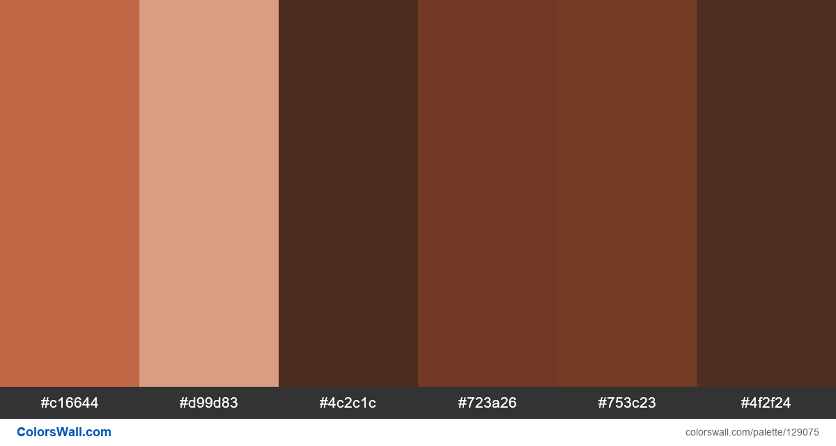 Flowers logo portal illustration palette | ColorsWall